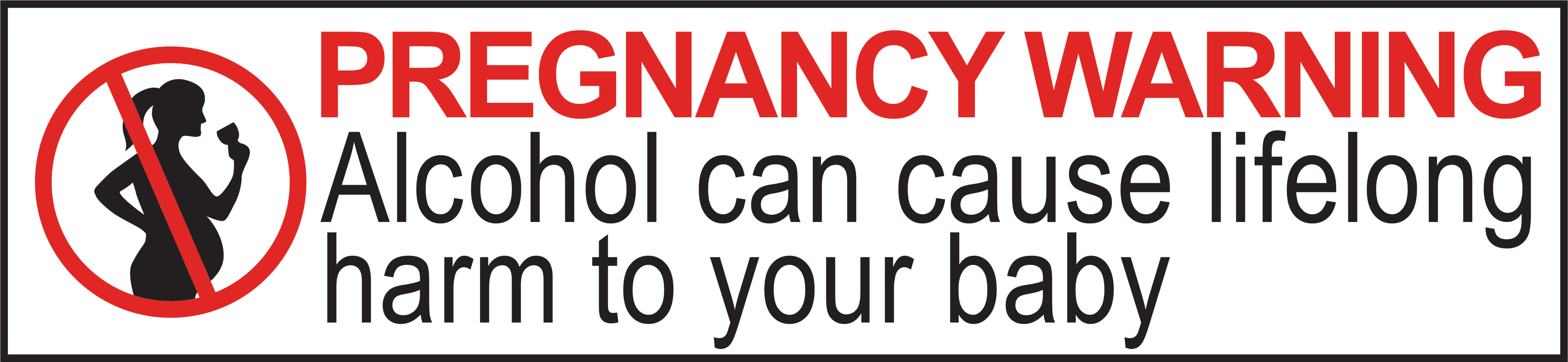 Pregnancy warning pictogram