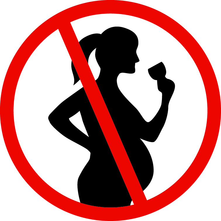 Pregnancy warning pictogram