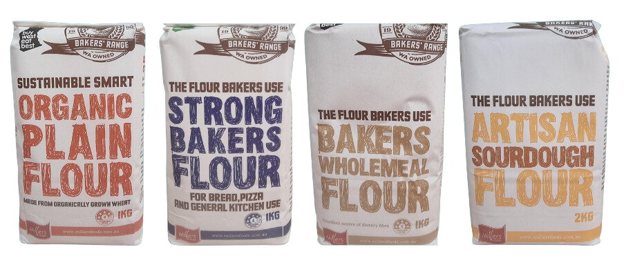 Byford Flour Mill - various Bakers' Range Flours 1kg and 2kg | Food ...
