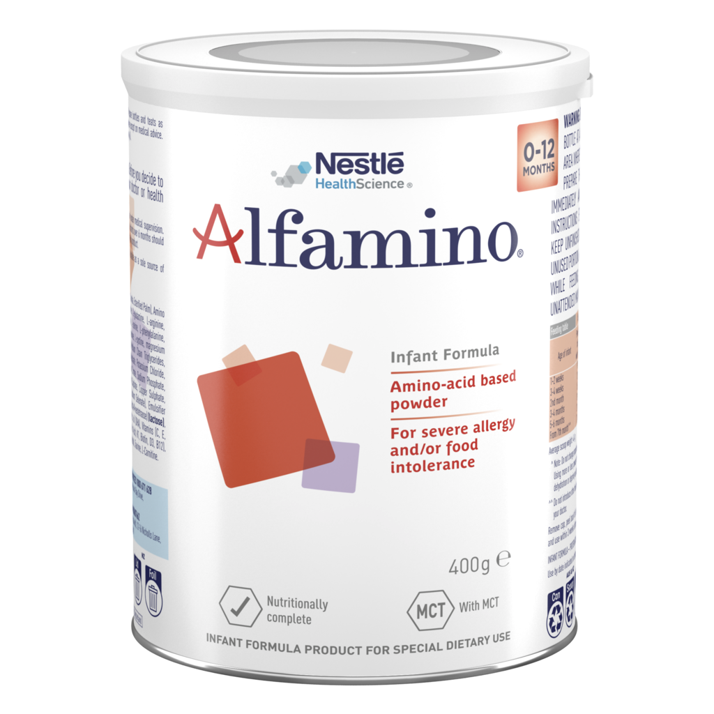 Nestlé - Alfamino Infant Formula (0-12 months) 400g | Food Standards ...